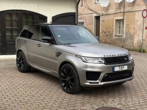 Pelēks Land Rover Range Rover Sport 2020 Rīga, ar dzinēja tilpumu 3.00 L un nobraukumu 196 tūkst. km par 35500 €, foto 9 vietnē AUTOMOTO.COM.LV