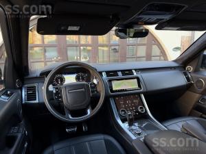 Pelēks Land Rover Range Rover Sport 2020 Rīga, ar dzinēja tilpumu 3.00 L un nobraukumu 196 tūkst. km par 35500 €, foto 14 vietnē AUTOMOTO.COM.LV