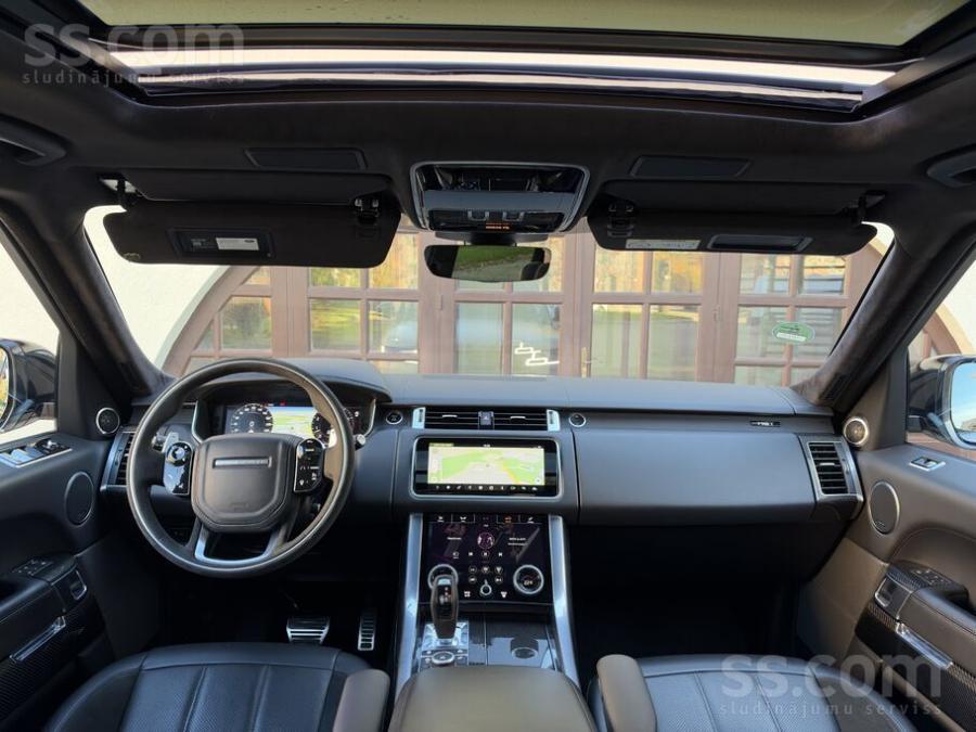 Pelēks Land Rover Range Rover Sport 2020 Rīga, ar dzinēja tilpumu 3.00 L un nobraukumu 196 tūkst. km par 35500 €, foto 15 vietnē AUTOMOTO.COM.LV