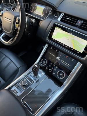 Pelēks Land Rover Range Rover Sport 2020 Rīga, ar dzinēja tilpumu 3.00 L un nobraukumu 196 tūkst. km par 35500 €, foto 19 vietnē AUTOMOTO.COM.LV