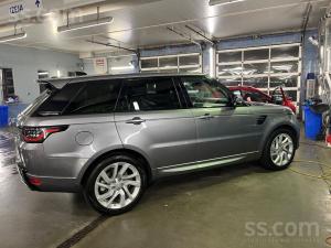 Grey Land Rover Range Rover Sport 2021 in Riga, with an engine capacity of 3.00 L and mileage of 175 thousand km for 39900 €, photo 3 on AUTOMOTO.COM.LV