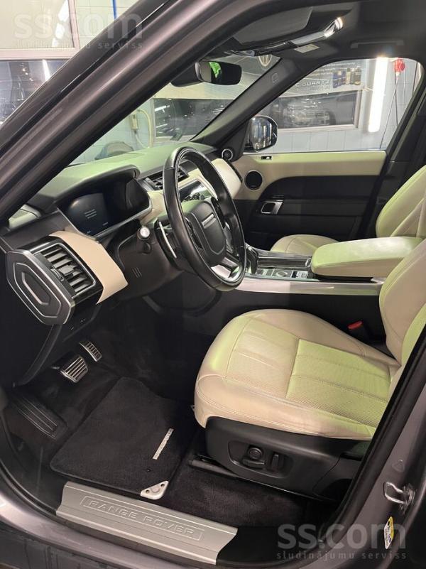 Pelēks Land Rover Range Rover Sport 2021 Rīga, ar dzinēja tilpumu 3.00 L un nobraukumu 175 tūkst. km par 39900 €, foto 3 vietnē AUTOMOTO.COM.LV