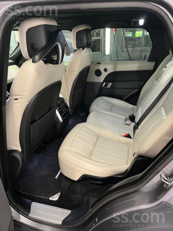 Pelēks Land Rover Range Rover Sport 2021 Rīga, ar dzinēja tilpumu 3.00 L un nobraukumu 175 tūkst. km par 39900 €, foto 4 vietnē AUTOMOTO.COM.LV