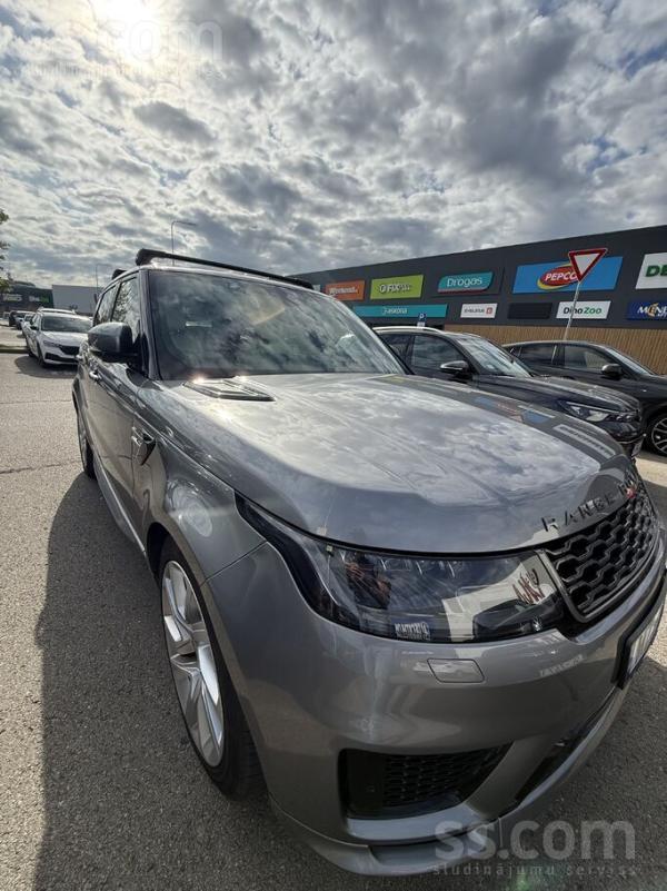 Pelēks Land Rover Range Rover Sport 2021 Rīga, ar dzinēja tilpumu 3.00 L un nobraukumu 175 tūkst. km par 39900 €, foto 9 vietnē AUTOMOTO.COM.LV