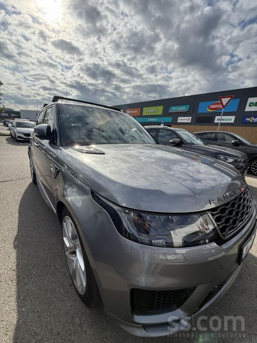 Grey Land Rover Range Rover Sport 2021 in Riga, with an engine capacity of 3.00 L and mileage of 175 thousand km for 39900 €, photo 10 on AUTOMOTO.COM.LV