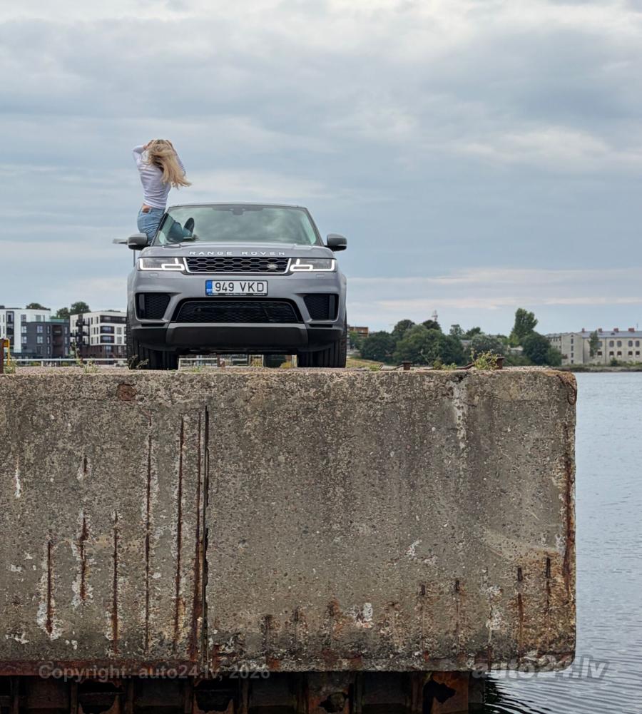 Pelēks Land Rover Range Rover Sport 2021 Tallina, ar dzinēja tilpumu 3.00 L un nobraukumu 56 tūkst. km par 58440 €, foto 1 vietnē AUTOMOTO.COM.LV