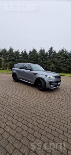 Pelēks Land Rover Range Rover Sport 2022 Rīga, ar dzinēja tilpumu 3.00 L un nobraukumu 37 tūkst. km par 105995 €, foto 3 vietnē AUTOMOTO.COM.LV