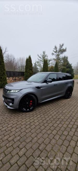 Pelēks Land Rover Range Rover Sport 2022 Rīga, ar dzinēja tilpumu 3.00 L un nobraukumu 37 tūkst. km par 105995 €, foto 4 vietnē AUTOMOTO.COM.LV