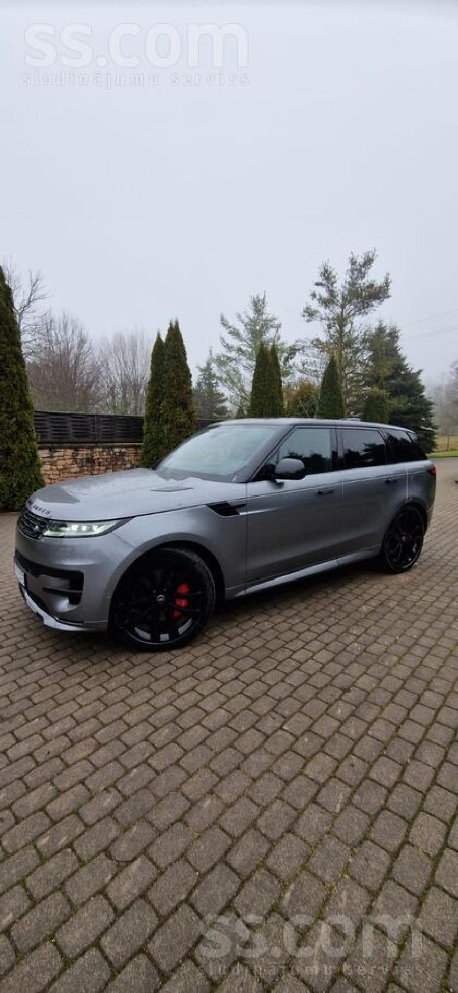 Pelēks Land Rover Range Rover Sport 2022 Rīga, ar dzinēja tilpumu 3.00 L un nobraukumu 37 tūkst. km par 105995 €, foto 4 vietnē AUTOMOTO.COM.LV