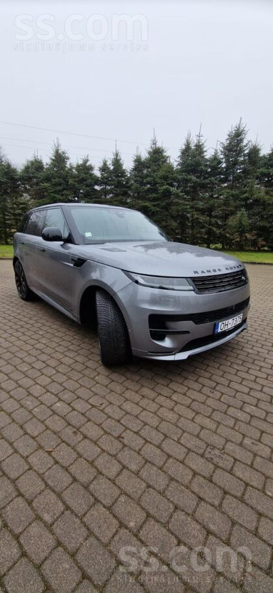 Pelēks Land Rover Range Rover Sport 2022 Rīga, ar dzinēja tilpumu 3.00 L un nobraukumu 37 tūkst. km par 105995 €, foto 8 vietnē AUTOMOTO.COM.LV