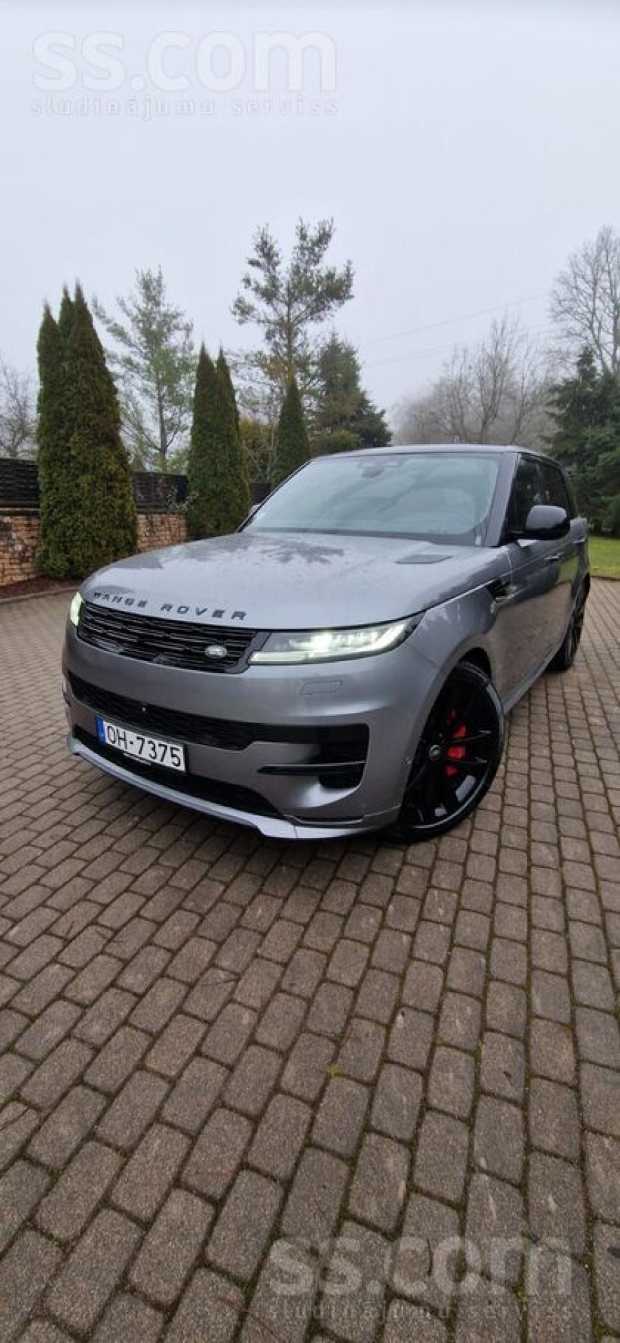 Pelēks Land Rover Range Rover Sport 2022 Rīga, ar dzinēja tilpumu 3.00 L un nobraukumu 37 tūkst. km par 105995 €, foto 14 vietnē AUTOMOTO.COM.LV