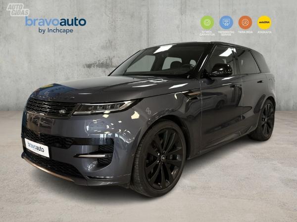 Pelēks Land Rover Range Rover Sport 2023 Viļņa, ar dzinēja tilpumu 3.00 L un nobraukumu 75 tūkst. km par 109991 €, foto 1 vietnē AUTOMOTO.COM.LV