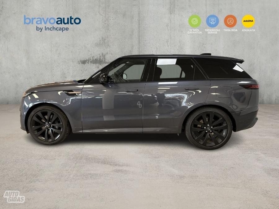 Pelēks Land Rover Range Rover Sport 2023 Viļņa, ar dzinēja tilpumu 3.00 L un nobraukumu 75 tūkst. km par 109991 €, foto 2 vietnē AUTOMOTO.COM.LV