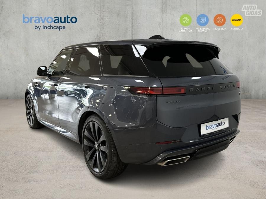 Pelēks Land Rover Range Rover Sport 2023 Viļņa, ar dzinēja tilpumu 3.00 L un nobraukumu 75 tūkst. km par 109991 €, foto 3 vietnē AUTOMOTO.COM.LV