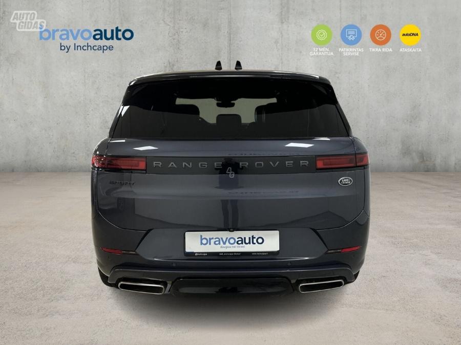 Pelēks Land Rover Range Rover Sport 2023 Viļņa, ar dzinēja tilpumu 3.00 L un nobraukumu 75 tūkst. km par 109991 €, foto 4 vietnē AUTOMOTO.COM.LV