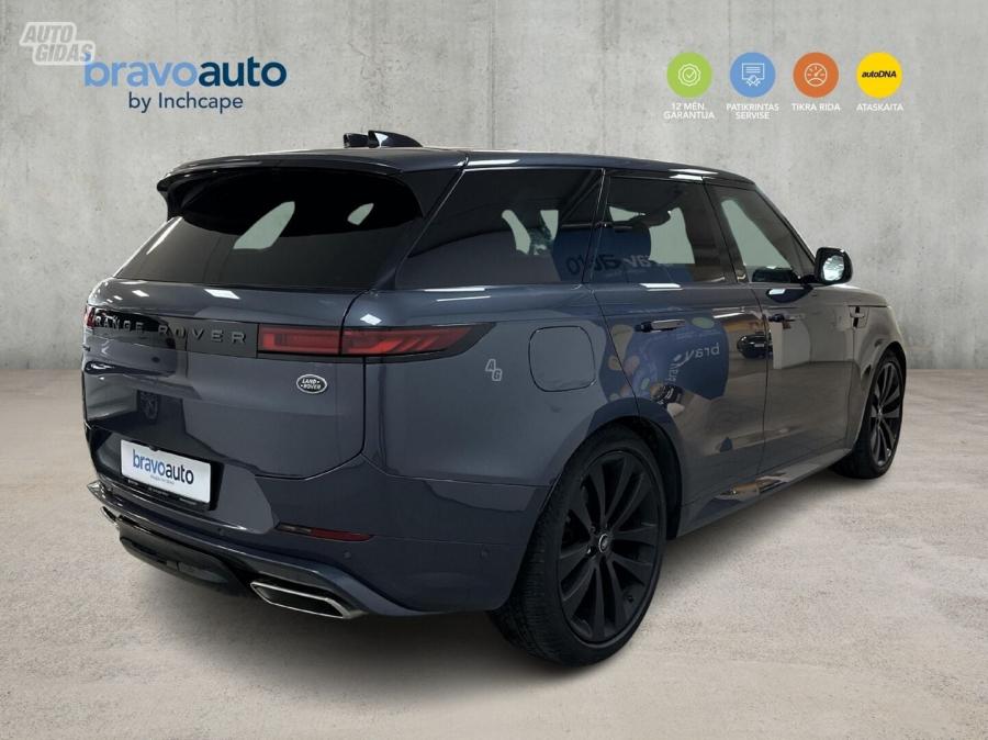 Pelēks Land Rover Range Rover Sport 2023 Viļņa, ar dzinēja tilpumu 3.00 L un nobraukumu 75 tūkst. km par 109991 €, foto 5 vietnē AUTOMOTO.COM.LV