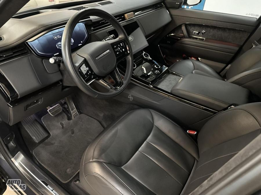 Pelēks Land Rover Range Rover Sport 2023 Viļņa, ar dzinēja tilpumu 3.00 L un nobraukumu 75 tūkst. km par 109991 €, foto 8 vietnē AUTOMOTO.COM.LV