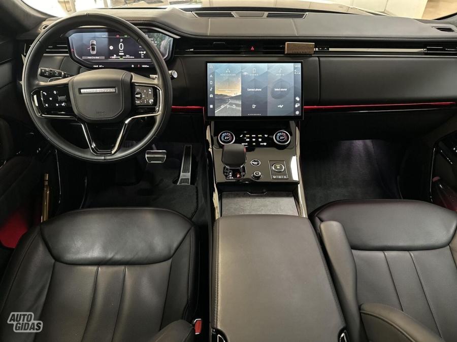 Pelēks Land Rover Range Rover Sport 2023 Viļņa, ar dzinēja tilpumu 3.00 L un nobraukumu 75 tūkst. km par 109991 €, foto 14 vietnē AUTOMOTO.COM.LV