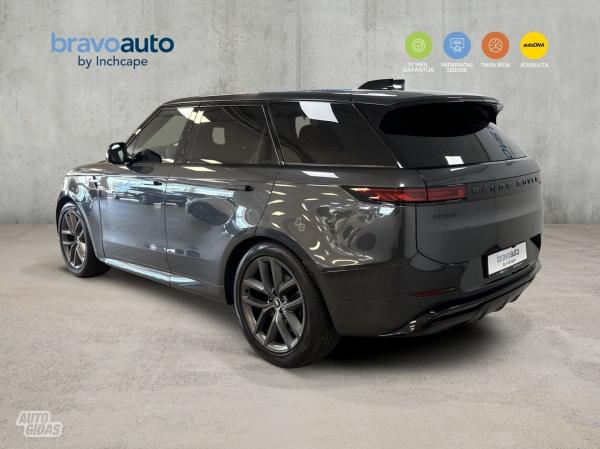 Grey Land Rover Range Rover Sport 2024 in Vilnius, with an engine capacity of 3.00 L and mileage of 86 thousand km for 95000 €, photo 3 on AUTOMOTO.COM.LV