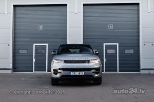 Pelēks Land Rover Range Rover Sport 2024 Tallina, ar dzinēja tilpumu 3.00 L un nobraukumu 19 tūkst. km par 99000 €, foto  vietnē AUTOMOTO.COM.LV