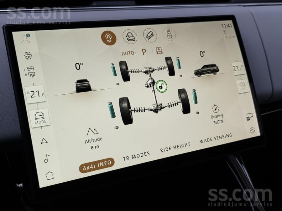 Pelēks Land Rover Range Rover Sport 2025 Rīga, ar dzinēja tilpumu 3.00 L un nobraukumu 12 tūkst. km par 89996 €, foto 28 vietnē AUTOMOTO.COM.LV