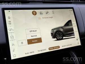Pelēks Land Rover Range Rover Sport 2025 Rīga, ar dzinēja tilpumu 3.00 L un nobraukumu 12 tūkst. km par 89996 €, foto 30 vietnē AUTOMOTO.COM.LV