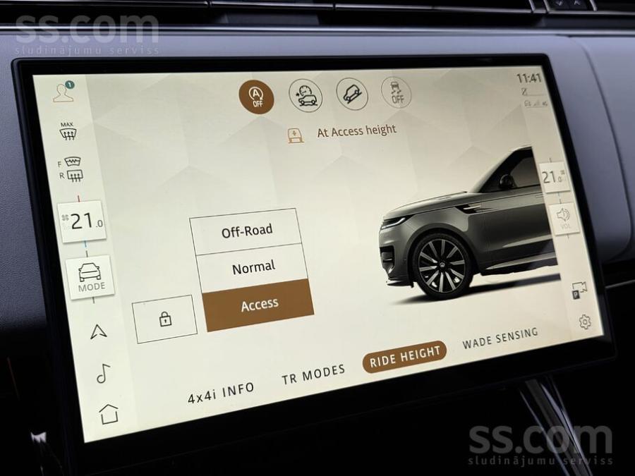 Pelēks Land Rover Range Rover Sport 2025 Rīga, ar dzinēja tilpumu 3.00 L un nobraukumu 12 tūkst. km par 89996 €, foto 30 vietnē AUTOMOTO.COM.LV