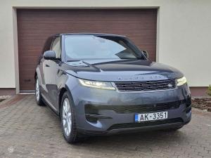 Grey Land Rover Range Rover Sport 2025 in Riga, with an engine capacity of 3.00 L and mileage of 13 thousand km for 89996 €, photo 4 on AUTOMOTO.COM.LV