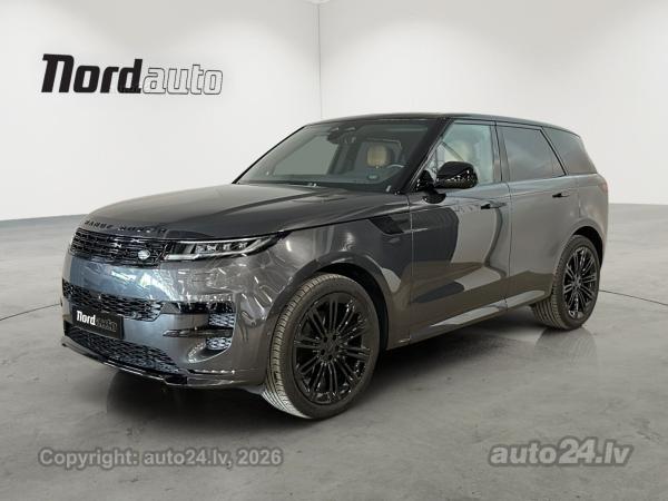 Pelēks Land Rover Range Rover Sport 2026 Tallina, ar dzinēja tilpumu 3.00 L un nobraukumu 2 tūkst. km par 115890 €, foto 1 vietnē AUTOMOTO.COM.LV