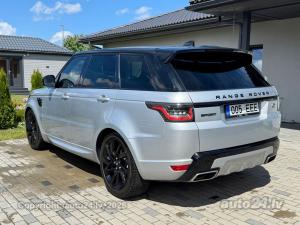 Pelēks Land Rover Range Rover Sport 2018 Tallina, ar dzinēja tilpumu 3.00 L un nobraukumu 155 tūkst. km par 28900 €, foto 10 vietnē AUTOMOTO.COM.LV