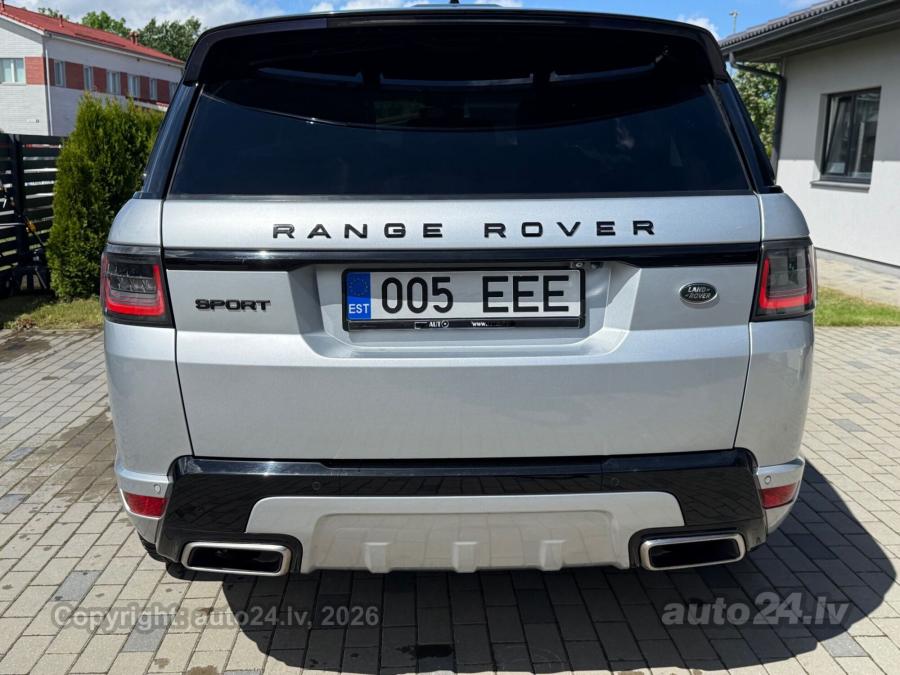 Pelēks Land Rover Range Rover Sport 2018 Tallina, ar dzinēja tilpumu 3.00 L un nobraukumu 155 tūkst. km par 28900 €, foto 12 vietnē AUTOMOTO.COM.LV