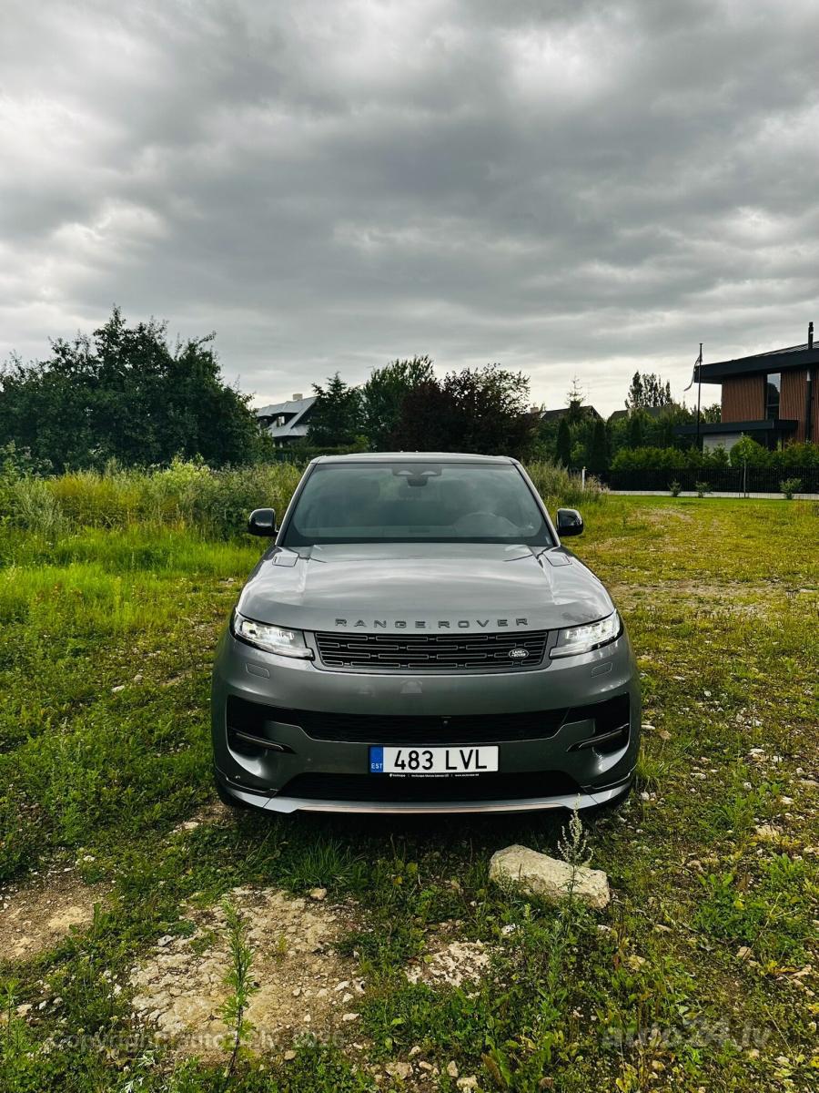 Pelēks Land Rover Range Rover Sport 2025 Tallina, ar dzinēja tilpumu 3.00 L un nobraukumu 16 tūkst. km par 108000 €, foto 4 vietnē AUTOMOTO.COM.LV