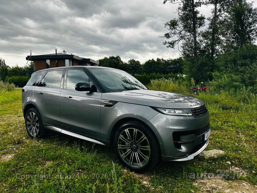 Pelēks Land Rover Range Rover Sport 2025 Tallina, ar dzinēja tilpumu 3.00 L un nobraukumu 16 tūkst. km par 108000 €, foto 5 vietnē AUTOMOTO.COM.LV