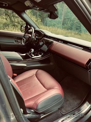 Pelēks Land Rover Range Rover Sport 2025 Tallina, ar dzinēja tilpumu 3.00 L un nobraukumu 16 tūkst. km par 108000 €, foto 21 vietnē AUTOMOTO.COM.LV