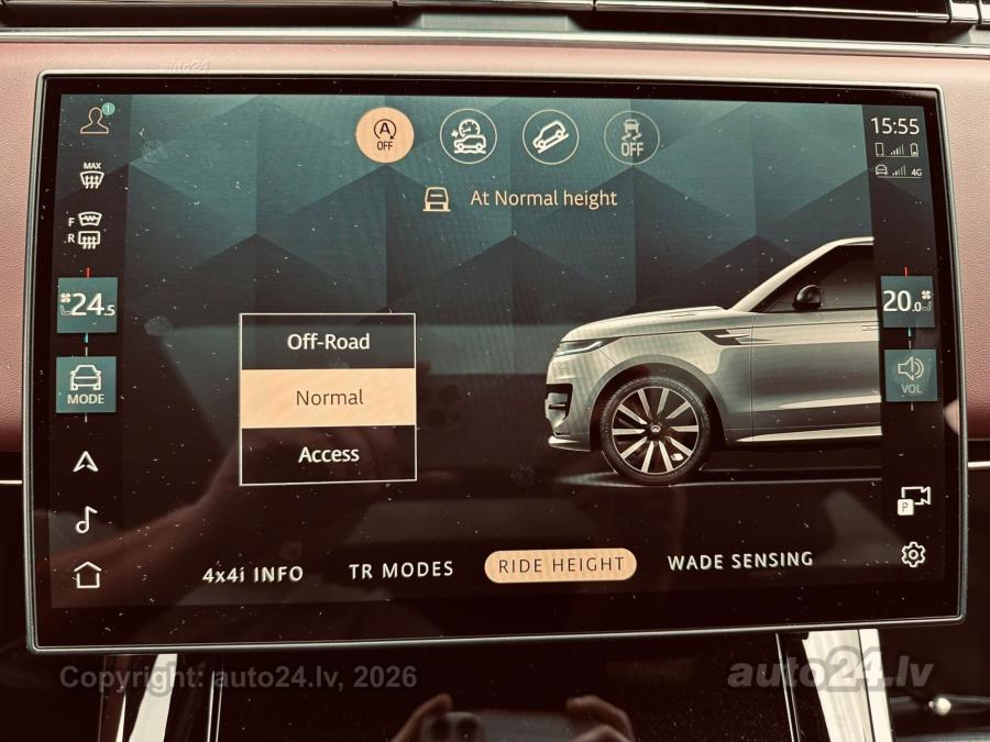 Pelēks Land Rover Range Rover Sport 2025 Tallina, ar dzinēja tilpumu 3.00 L un nobraukumu 16 tūkst. km par 108000 €, foto 28 vietnē AUTOMOTO.COM.LV