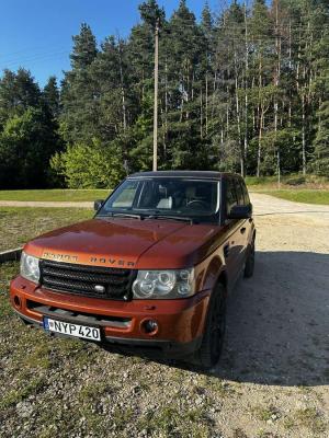 Oranžs Land Rover Range Rover Sport 2006 Viļņa, ar dzinēja tilpumu 4.20 L un nobraukumu 210 tūkst. km par 7800 €, foto 9 vietnē AUTOMOTO.COM.LV