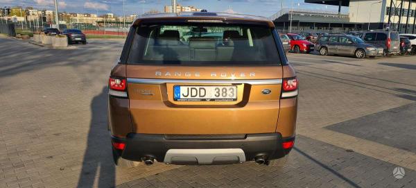 Orange Land Rover Range Rover Sport 2016 in Jonava, with an engine capacity of 2.99 L and mileage of 160 thousand km for 15900 €, photo 6 on AUTOMOTO.COM.LV