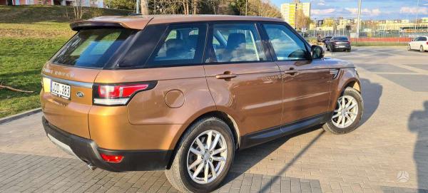 Orange Land Rover Range Rover Sport 2016 in Jonava, with an engine capacity of 2.99 L and mileage of 160 thousand km for 15900 €, photo 7 on AUTOMOTO.COM.LV