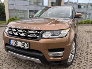 Oranžs Land Rover Range Rover Sport 2016 Kauņa, ar dzinēja tilpumu 2.99 L un nobraukumu 160 tūkst. km par 16999 €, foto  vietnē AUTOMOTO.COM.LV