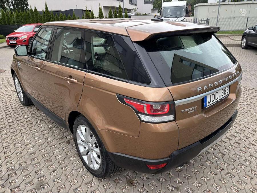 Oranžs Land Rover Range Rover Sport 2016 Kauņa, ar dzinēja tilpumu 2.99 L un nobraukumu 160 tūkst. km par 16999 €, foto 7 vietnē AUTOMOTO.COM.LV