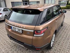 Oranžs Land Rover Range Rover Sport 2016 Kauņa, ar dzinēja tilpumu 2.99 L un nobraukumu 160 tūkst. km par 16999 €, foto 9 vietnē AUTOMOTO.COM.LV