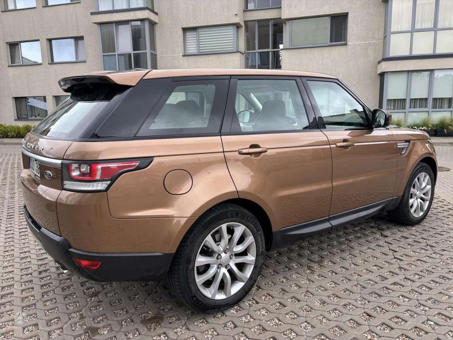 Oranžs Land Rover Range Rover Sport 2016 Kauņa, ar dzinēja tilpumu 2.99 L un nobraukumu 160 tūkst. km par 16999 €, foto 11 vietnē AUTOMOTO.COM.LV