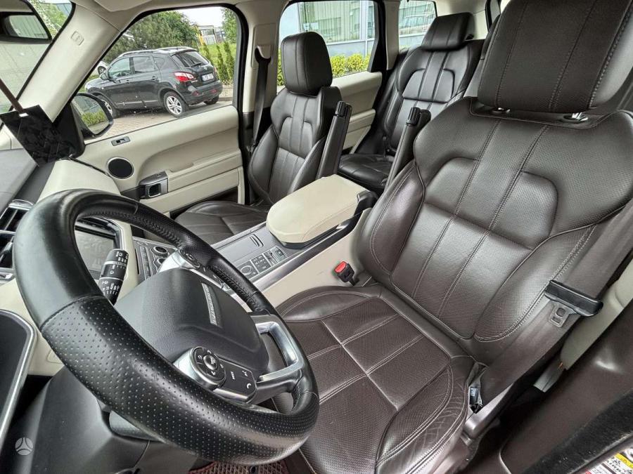 Oranžs Land Rover Range Rover Sport 2016 Kauņa, ar dzinēja tilpumu 2.99 L un nobraukumu 160 tūkst. km par 16999 €, foto 19 vietnē AUTOMOTO.COM.LV