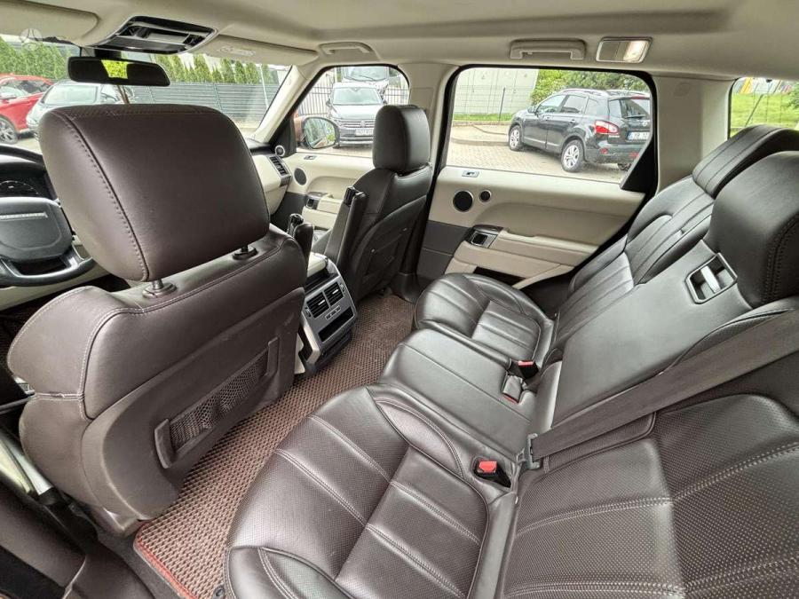 Oranžs Land Rover Range Rover Sport 2016 Kauņa, ar dzinēja tilpumu 2.99 L un nobraukumu 160 tūkst. km par 16999 €, foto 22 vietnē AUTOMOTO.COM.LV