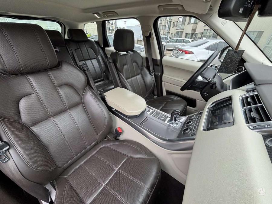 Oranžs Land Rover Range Rover Sport 2016 Kauņa, ar dzinēja tilpumu 2.99 L un nobraukumu 160 tūkst. km par 16999 €, foto 26 vietnē AUTOMOTO.COM.LV