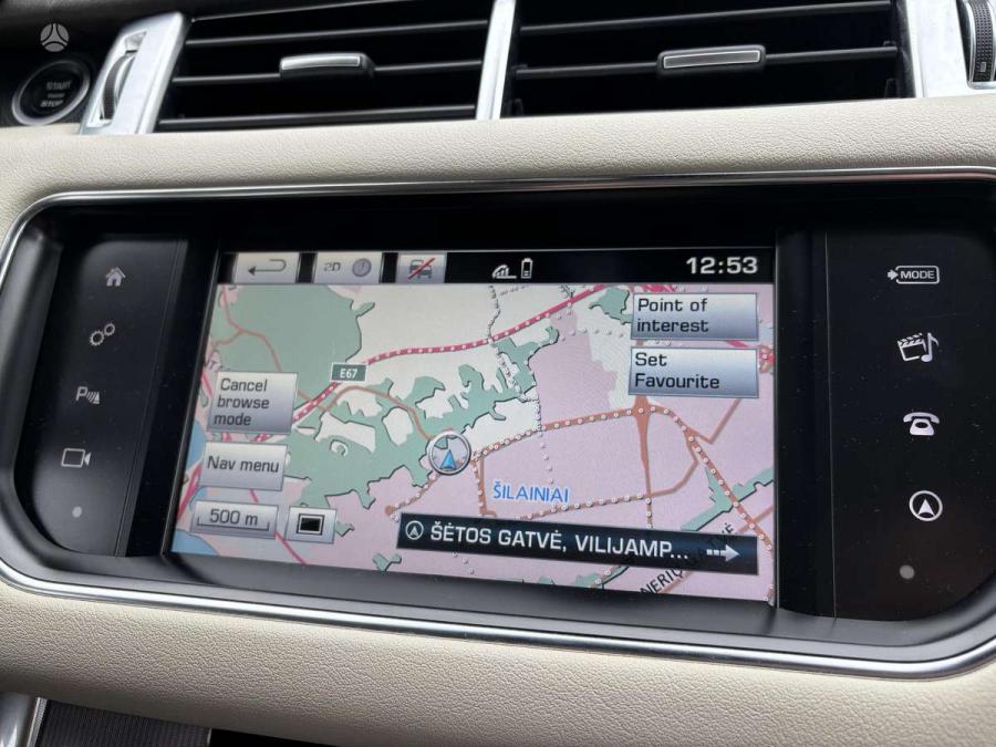 Oranžs Land Rover Range Rover Sport 2016 Kauņa, ar dzinēja tilpumu 2.99 L un nobraukumu 160 tūkst. km par 16999 €, foto 32 vietnē AUTOMOTO.COM.LV