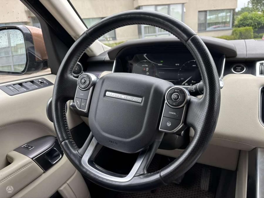 Oranžs Land Rover Range Rover Sport 2016 Kauņa, ar dzinēja tilpumu 2.99 L un nobraukumu 160 tūkst. km par 16999 €, foto 38 vietnē AUTOMOTO.COM.LV