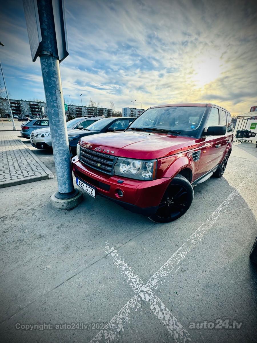 Sarkans Land Rover Range Rover Sport 2006 Tallina, ar dzinēja tilpumu 4.40 L un nobraukumu 230 tūkst. km par 6500 €, foto 1 vietnē AUTOMOTO.COM.LV