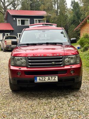 Sarkans Land Rover Range Rover Sport 2006 Tallina, ar dzinēja tilpumu 4.40 L un nobraukumu 230 tūkst. km par 6500 €, foto 3 vietnē AUTOMOTO.COM.LV