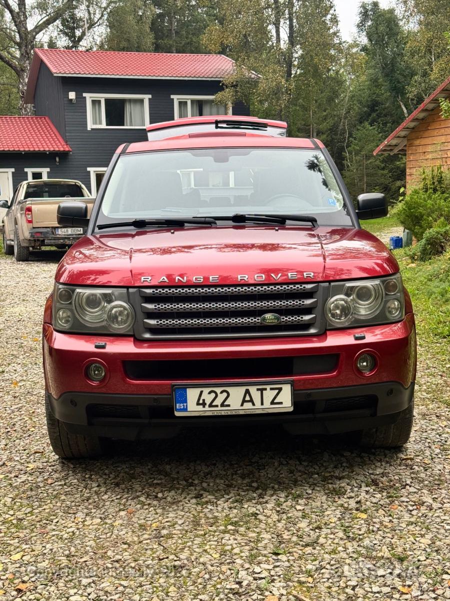 Sarkans Land Rover Range Rover Sport 2006 Tallina, ar dzinēja tilpumu 4.40 L un nobraukumu 230 tūkst. km par 6500 €, foto 3 vietnē AUTOMOTO.COM.LV